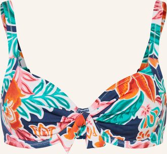 Lidea Lidea B&uuml;gel-Bikini-Top Petal Patch blau