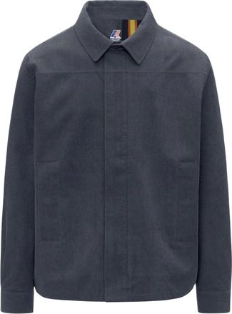 K-Way Herren, Jacken, Blau, MGr&ouml;&szlig;e