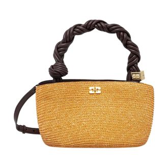 Ganni Femme, Sacs, Brun, Taille: ONE Size Sacs &agrave; main