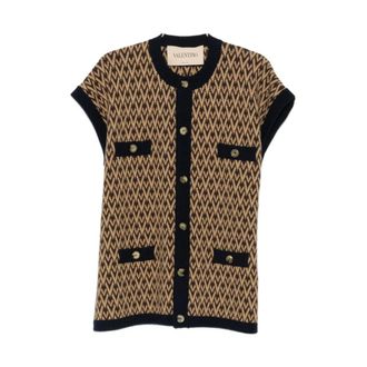 Valentino Garavani Strickjacke - - Knitwear - Herren - Braun - L