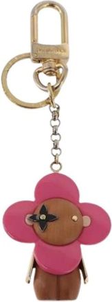 Louis Vuitton Porte-cl&eacute;s en m&eacute;tal doccasion - Femme - Pre-owned - Rose - Taille: ONE Size