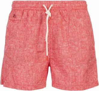 Kiton Homme, Maillots de bain, Rouge, Taille: XL Short de bain Boxer