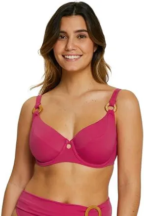 Sans Complexe Haut Maillot de Bain avec Armatures, Modèle Elevated Basics, Rose Virtuel, 100D