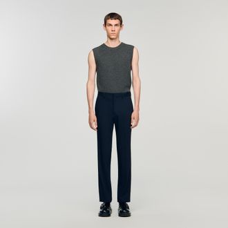 Sandro Pantalon de costume large