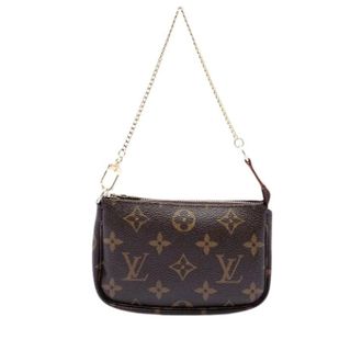 Louis Vuitton Pre-owned Mini Pochette Accessoires - Femme - Pre-owned - Brun - Taille: ONE Size