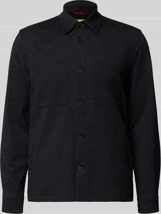 Cinque Regular Fit Hemdjacke mit Viskose-Anteil Modell Messi