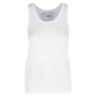 Coperni Leichtes Logo Tank Top - - Tops - Damen - Wei&szlig; - M