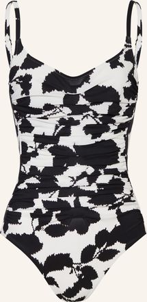 Maryan Mehlhorn Maryan Mehlhorn B&uuml;gel-Badeanzug Florascape schwarz