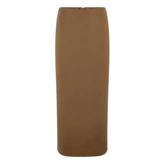 Max Mara Gerader Maxirock - - Skirts - Damen - Braun - S