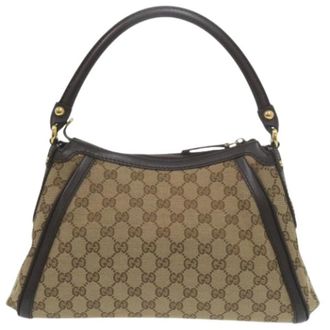 Gucci Sac bandouli&egrave;re GG Canvas Vintage Pre-owned - Femme - Pre-owned - Beige - Taille: ONE Size
