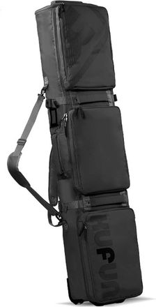 Generic Snowboardtasche Mit Rollen, Doppelte Skitasche Mit Rollen, Gepolsterte, wasserdichte Snowboardtasche, F&uuml;r Flugreisen, Passend F&uuml;r Ski Und Skischuhe, E