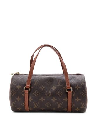 Louis Vuitton Papillon Handbag Monogram Canvas 26 satchel - Marron