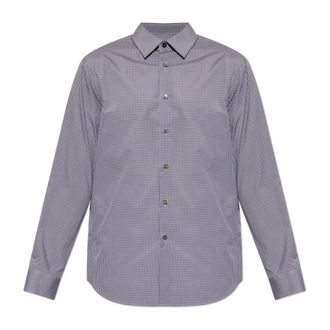 Paul Smith Regular-Fit Gingham Hemd - - Shirts - Herren - Grau - XL