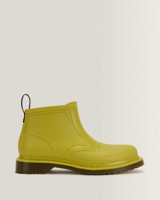 Dr. Martens 101 Rain Low Pull On Wasserabweisende Stiefel in Gr&uuml;n, Gr&ouml;&szlig;e: 36