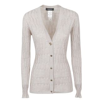 Fabiana Filippi Femme, Pulls, Beige, Taille: 34 FR Casha Cardigan