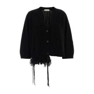 Alberta Ferretti Damen, Strickwaren, Schwarzk, LGr&ouml;&szlig;e