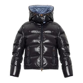 Moncler Niveole Daunenjacke - - Jackets - Damen - Blau - XL