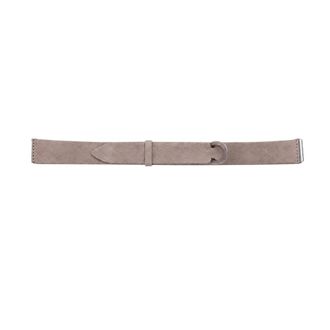 Orciani Ceinture en daim sans boucle - Homme - Accessoires - Brun - Taille: ONE Size