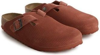 Birkenstock Sabot en cuir c&ocirc;tel&eacute;