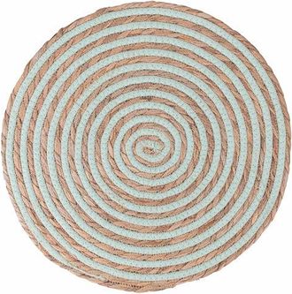 Villa D'Este Home Tivoli Spiral Tischset, rund, 38 cm