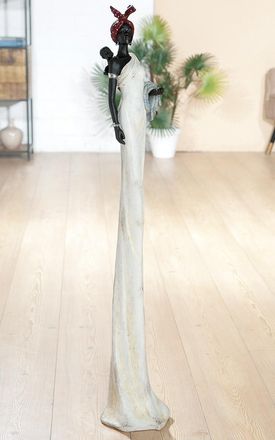 Gilde Afrikanerin Tortuga, Polyresin, Höhe 104cm