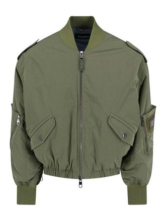 Dolce & Gabbana Bomber - Vert