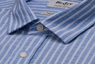 Bexley Folbert - Chemise homme bleu et blanc