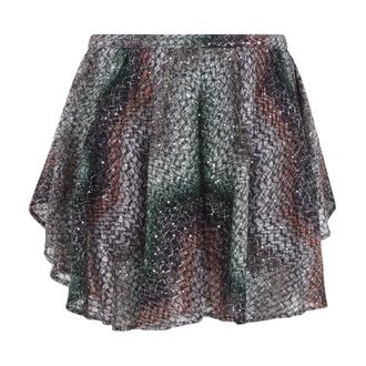Missoni Femme, Jupes, Multicolore, Taille: 36 FR Smsnr Skirt