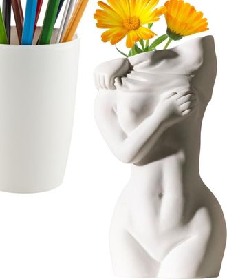 Generic Body Flower Vase - Dekorative Blumenhalter, Moderne Kunstvase | Menschlicher K&ouml;rper Geformter Blumenhalter, Stilvolle Heimdekoration, Menschlicher K&ouml;r