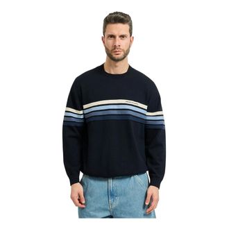 A|X Armani Exchange Homme, Pulls, Bleu, Taille: M Pull ras du cou