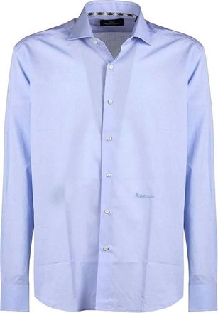 Aquascutum Homme, Chemises, Bleu, Taille: L Camicia