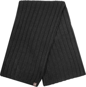 Isotoner Echarpe maille cotel&eacute;e noir