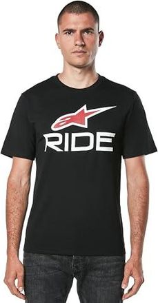 Alpinestars Ride 4.0 Csf Tee T-Shirt à Manches Courtes Homme Noir/Blanc/Rouge XL