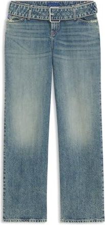 HUGO BOSS Hugo Glory_b Pantalon en Jean, Bleu Clair (436 g), 28W / 34L Femmes