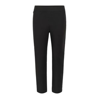 Part Two Elastische Slim-Fit Cropped Hose mit Bund - - Trousers - Damen - Schwarzk - XS