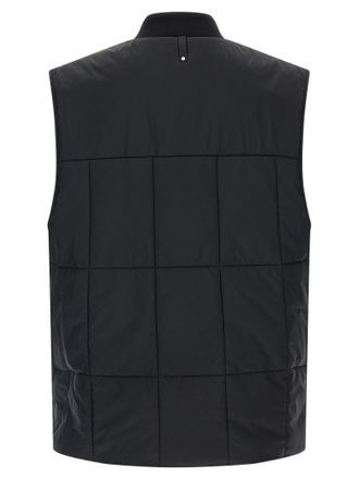 Mackage Mens Black Nylon Sleeveless Jacket Clothing