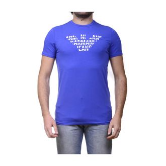 Armani Jeans T-Shirt - - Tops - Herren - Blau - S