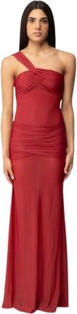 Aniye By Femme, Robes, Rouge, Taille: 38 FR Maxi Robes