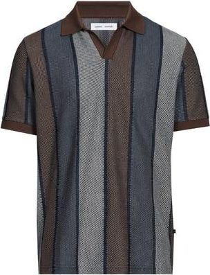 Samsøe & Samsøe Striped Polo - Blau