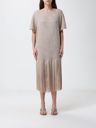 Simona Corsellini Kleid Damen Farbe Beige