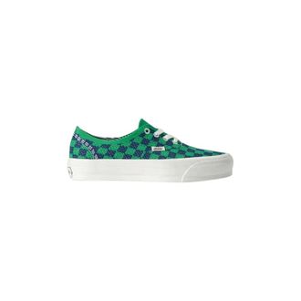 Vans Premium Authentic Checkerboard - - Shoes - Herren - Gr&uuml;n - 45 EU
