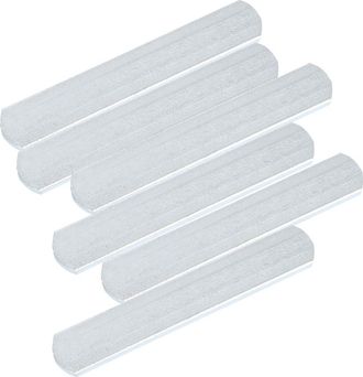 Milisten 6 Stück Teiliges Belastbare Edelstahl gewichtsstreifen Fitness trainingsplatten für Kraftübungen Langlebige Trainingsausrüstung für Joggen Laufen und 