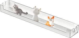 Generic Transparente Wandregale, transparente Acrylregale, Wandregal aus Acryl - Display für Badezimmer, Schlafzimmer, Wohnzimmer, Küche, Fotohalter für Foto-