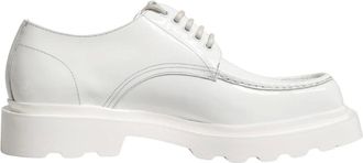 Dolce & Gabbana Homme, Chaussures, Blanc, Taille: 43 EU Chaussures Derby &agrave; Lacets