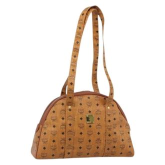 MCM Sac cabas Pre-owned - Femme - Pre-owned - Brun - Taille: ONE Size