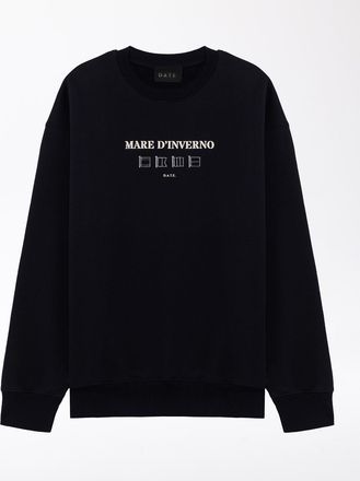 D.A.T.E. sweatshirt mare dinverno blue