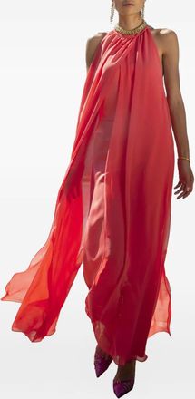 Hanita Neckholder-Jumpsuit - Rot