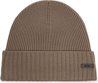 HUGO BOSS M&uuml;tze BOSS Fati 50495306 Braun