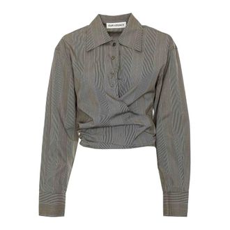 Our Legacy Femme, Blouses et Chemises, Gris, Taille: 36 FR Chemise Nannas