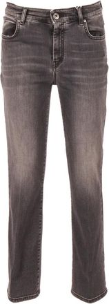 Max Mara Femme, Jeans, Noir, Taille: 40 FR Pantalone in denim Rapallo